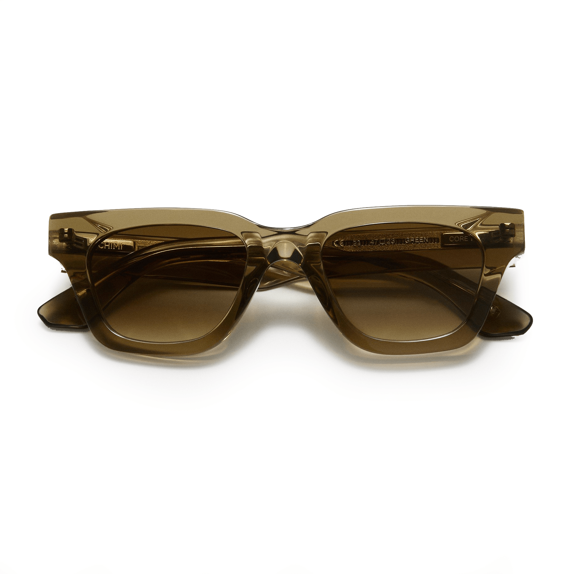 Chimi | 11 Core | Green & Green Gradient Lens Sunglasses | Shade Files