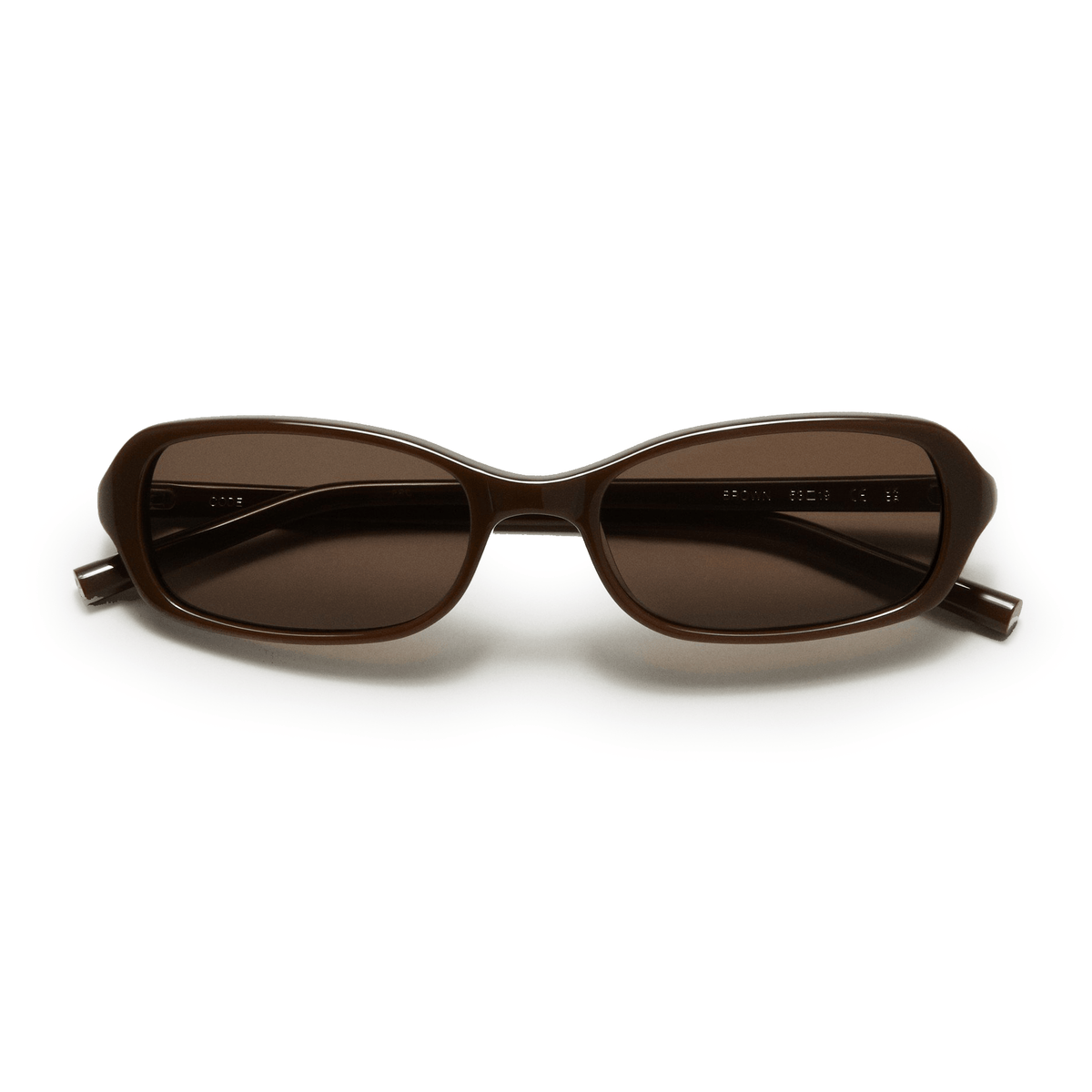 Chimi | Code | Porcelain Brown & Brown Lens Sunglasses | Shade Files