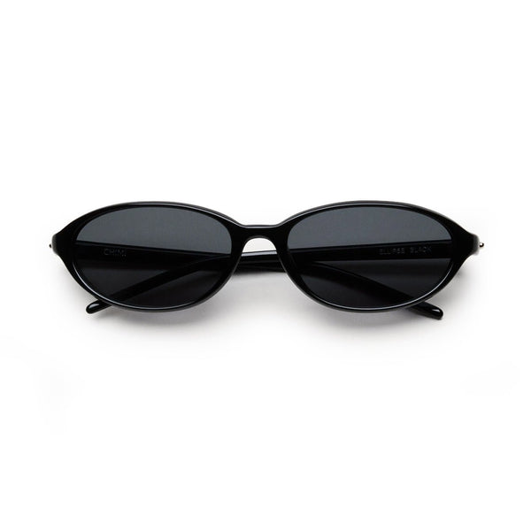 Chimi | Ellipse | Black & Black Lens Sunglasses | Shade Files