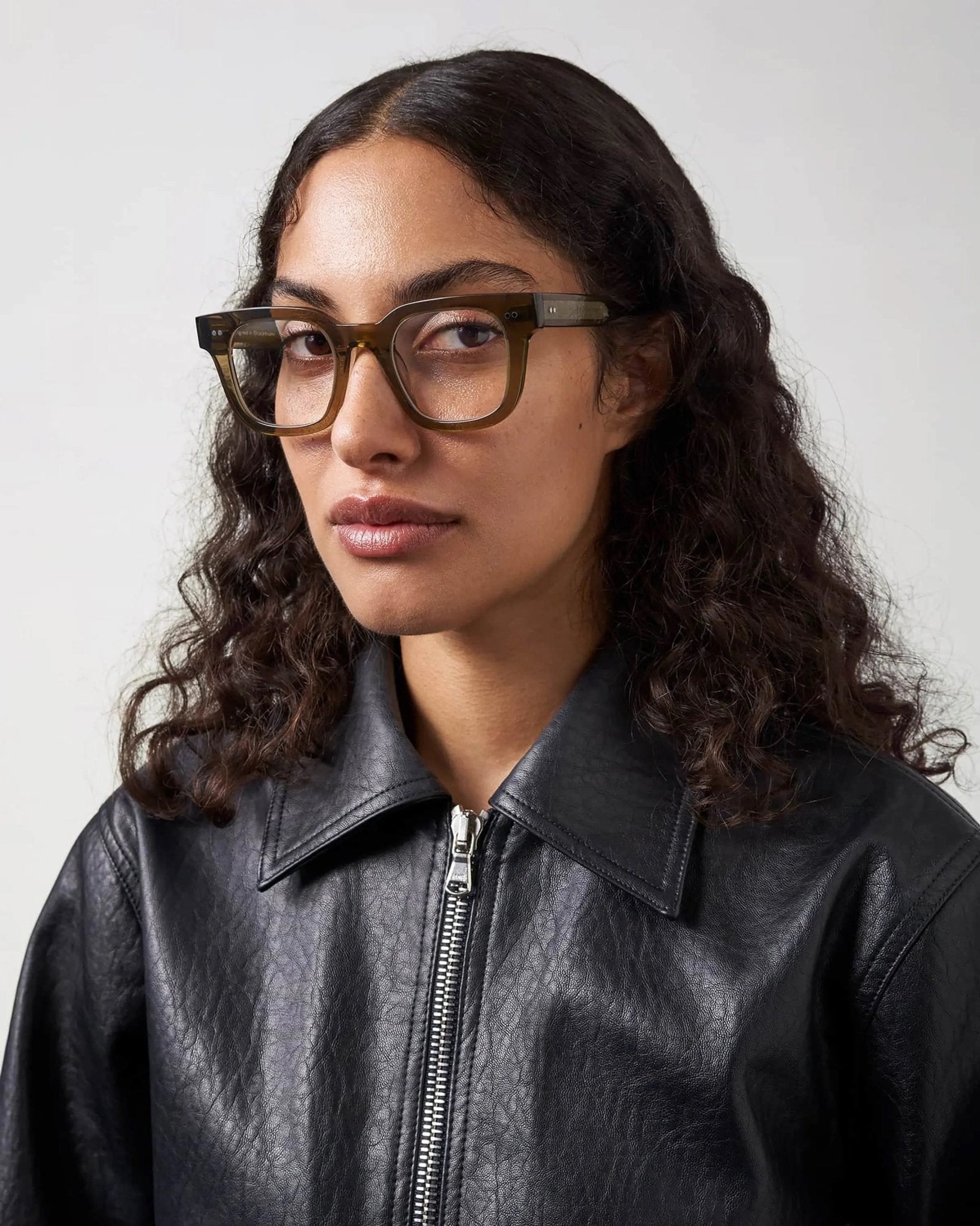 Chimi | 04 Core Optical | Green & Clear Lens Glasses – Shade Files