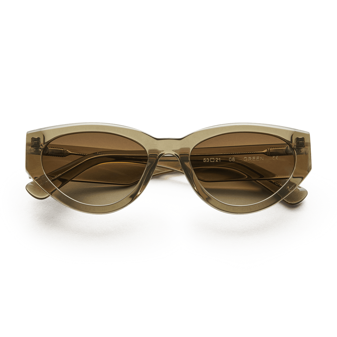 Chimi | 06 Core | Green & Green Gradient Lens Sunglasses – Shade Files